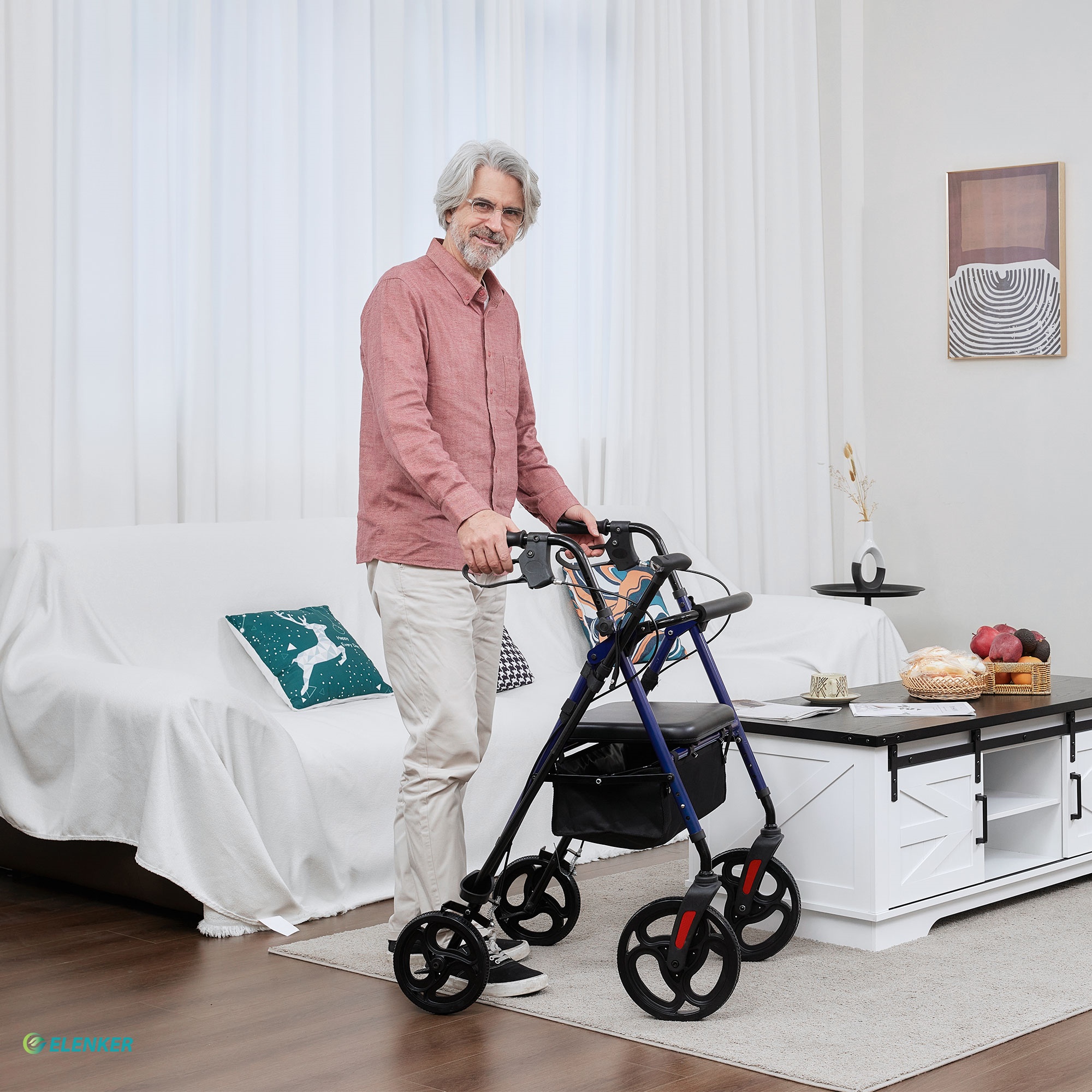 What is a rollator walker? - Rollators Walkers